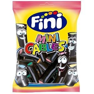 Fini Мармелад жевательный, Мини кабели, Tubes Mini Black, 90 гр купить ...