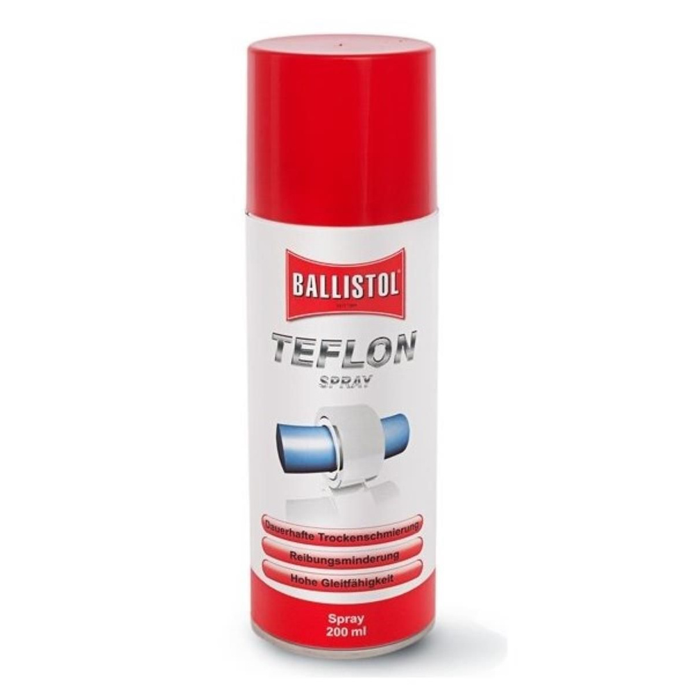 Смазка тефлоновая Ballistol PTFE-Spray (Teflon) 200m 25600 купить на ...