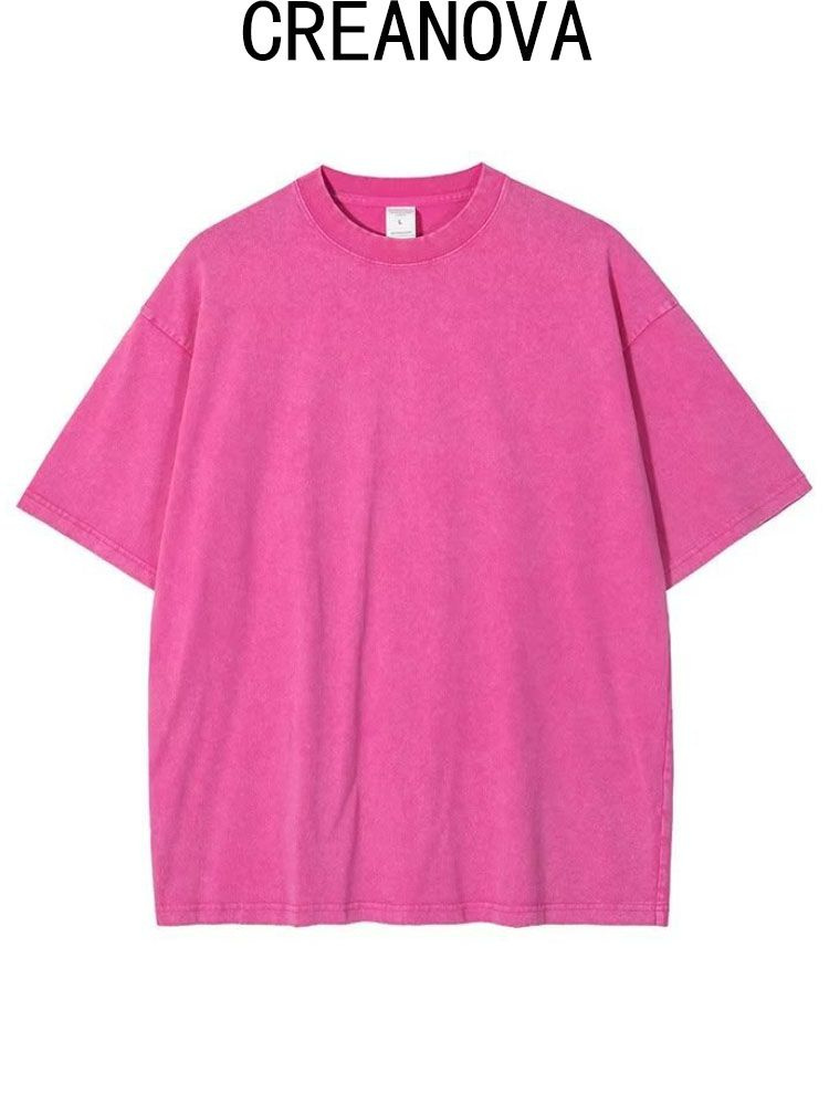 Футболка Мужской, Женский CREANOVA пудровый Короткий, размер 50 Софт ...