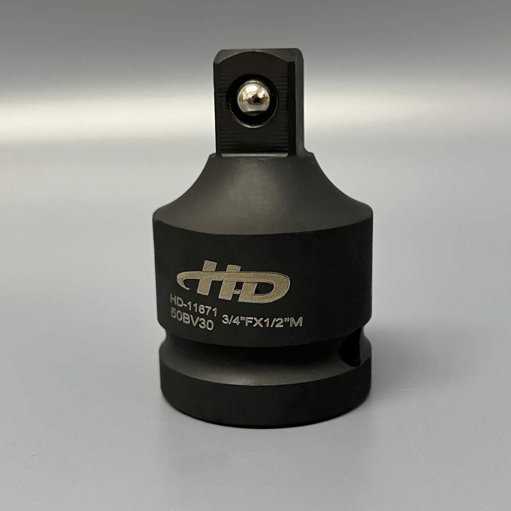 Головка-переходник ударная 3/4"(F)-1/2"(M), CrV (Насаживается 3/4", потом уже используется как 1 ...