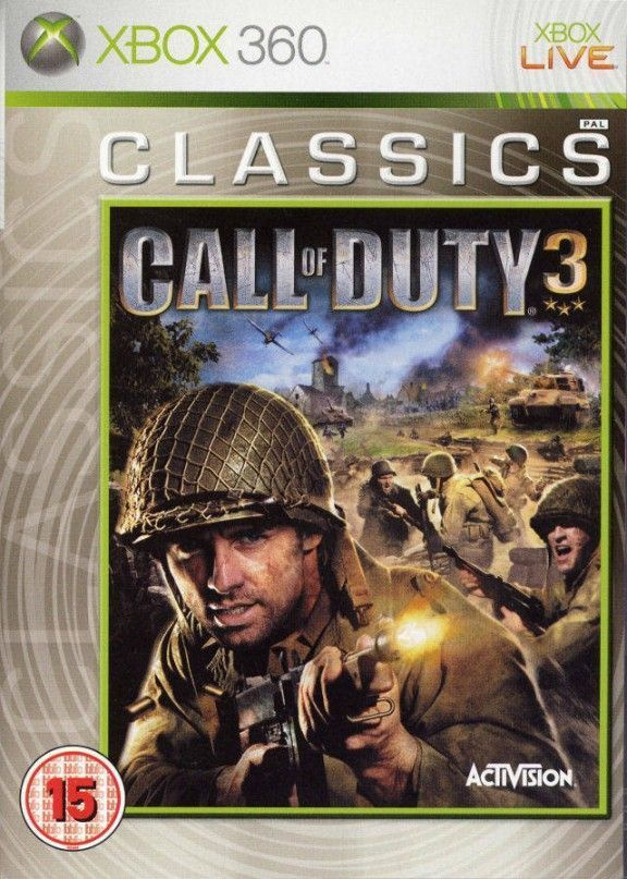 Игра Call of Duty 3 Classics (XBox 360, Xbox One, Xbox Series ...