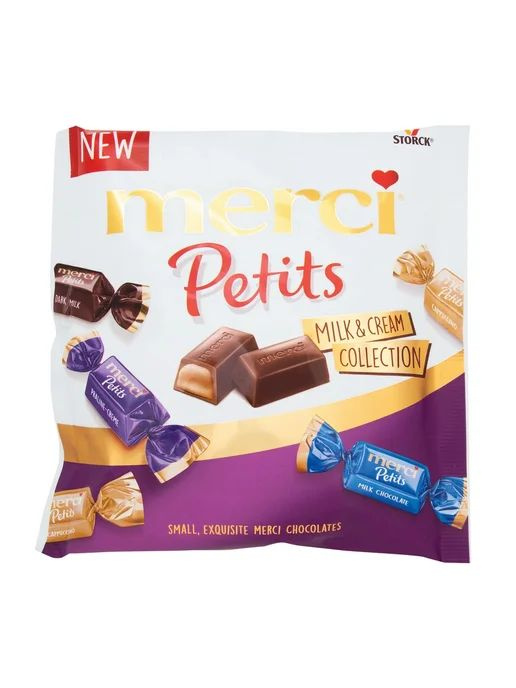 Конфеты Merci Petits, 125 г купить на OZON по низкой цене (1876313534)