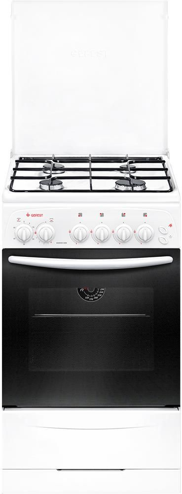 GEFEST Газовая плита 3200-05 с газовой духовкой, белый купить c доставкой на OZON по низкой цене ...
