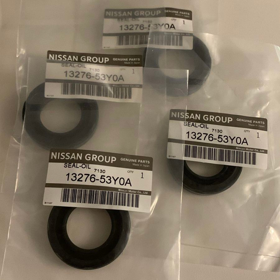 Комплект сальников свечного колодца Nissan 1327653Y0A к-т 4 шт. купить ...