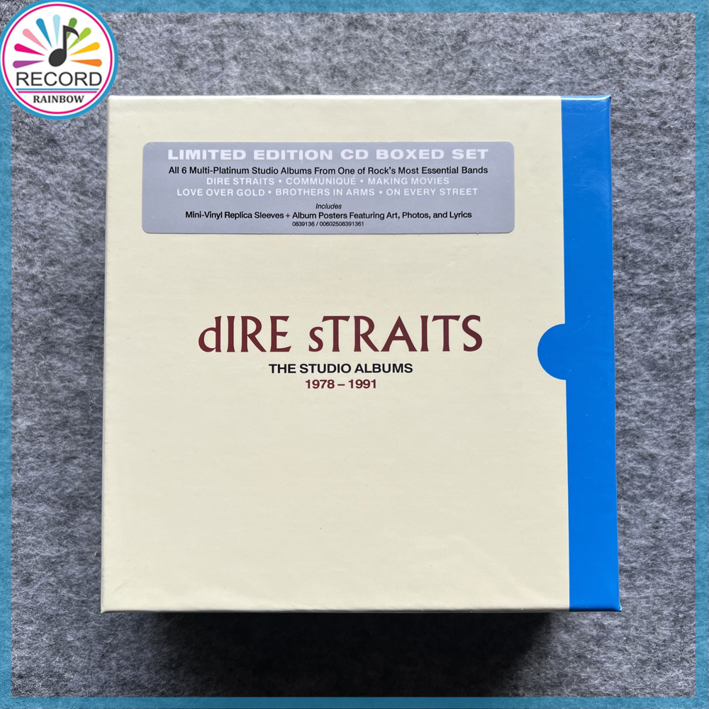 CD Dire Straits The Studio Albums 1978-1991 6CDs Box Set запечатанный ...