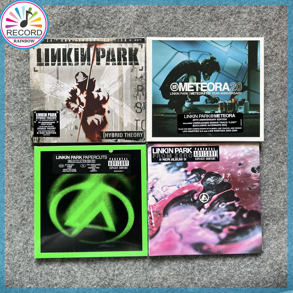 CD Linkin Park From Zero, Hybrid Theory 2CD, Linkin Park Meteora 3CD, Papercuts 4 Albums Set ...