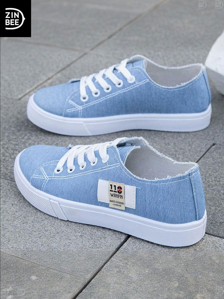 Кроссовки Женский ZinBee Ткань Бодибилдинг, размер 36 Лето Без застёжки Китай Перфорация купить ...