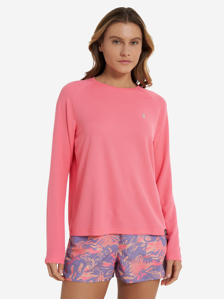 Рашгард Женский Termit розовый, размер 46, 48 Полиэстер Спортивный купить c доставкой на OZON по ...