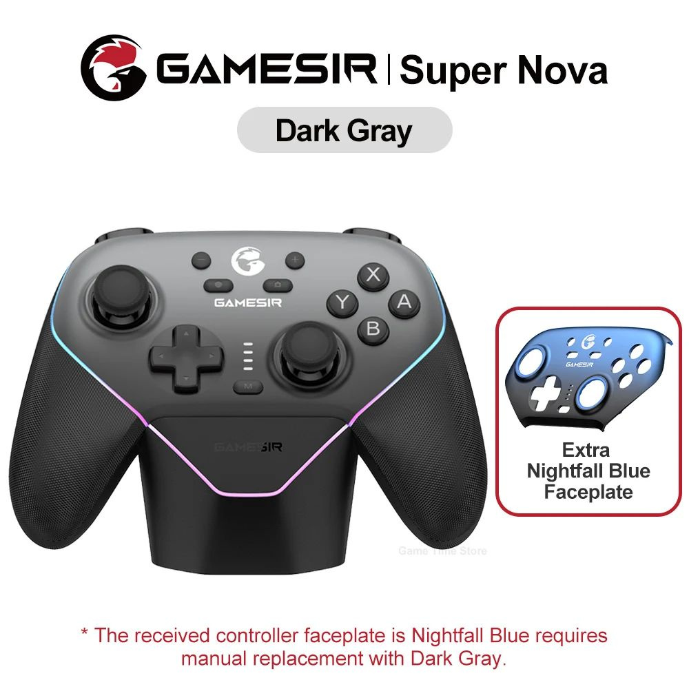 Gamesir Supernova Nova Мультиплатформенный контроллер с эффектом Холла ...