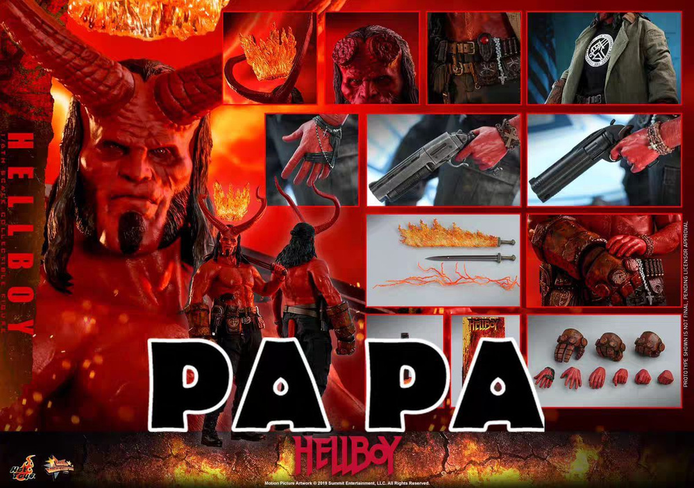 хеллбой фигурка / HOTTOYS MMS527 1/6 Hellboy, Rise of the Blood Queen ...