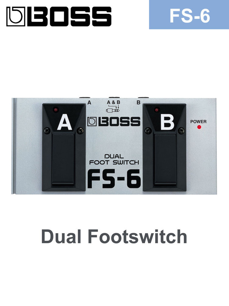 BOSS FS-6 Двойной педальный переключатель эффектов электрогитары KATANA ...