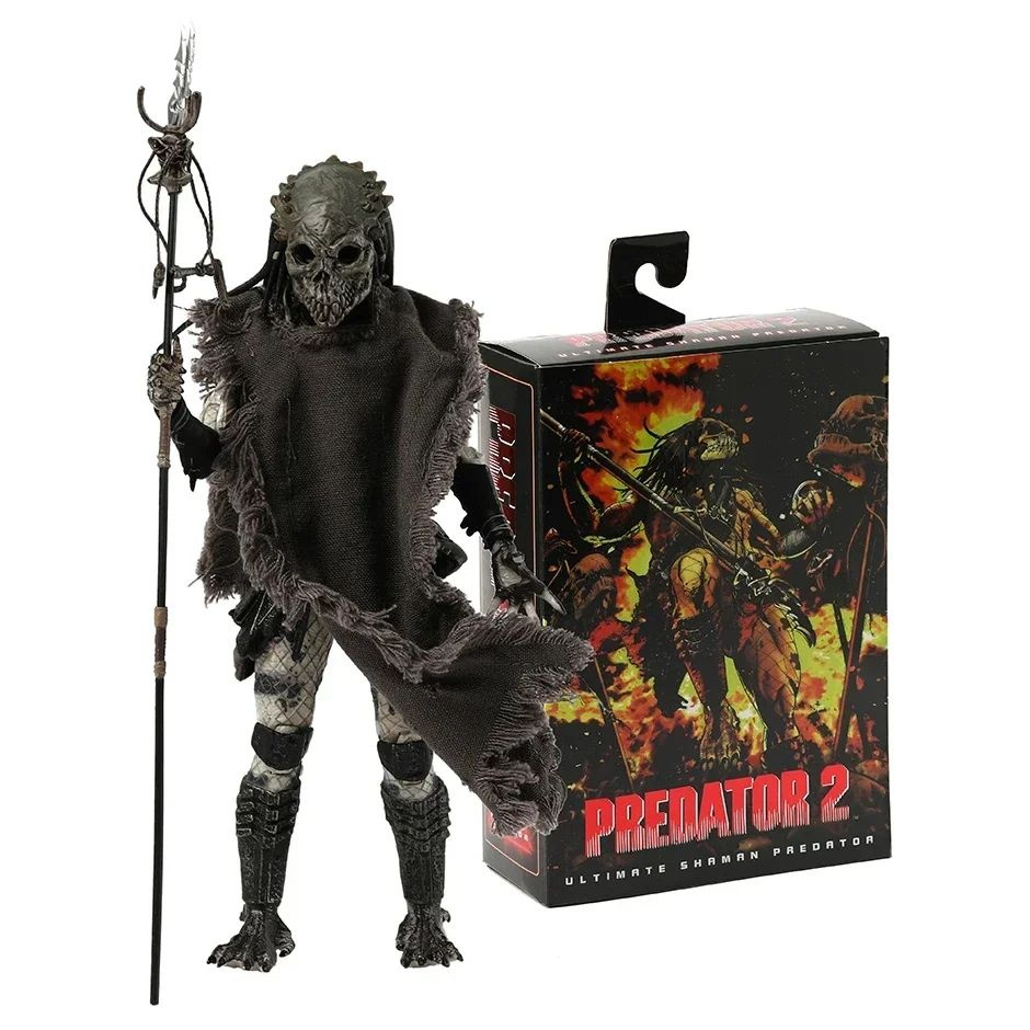Подвижная Фигурка Хищник Шаман / Predator 2 Ultimate Shaman Predator ...