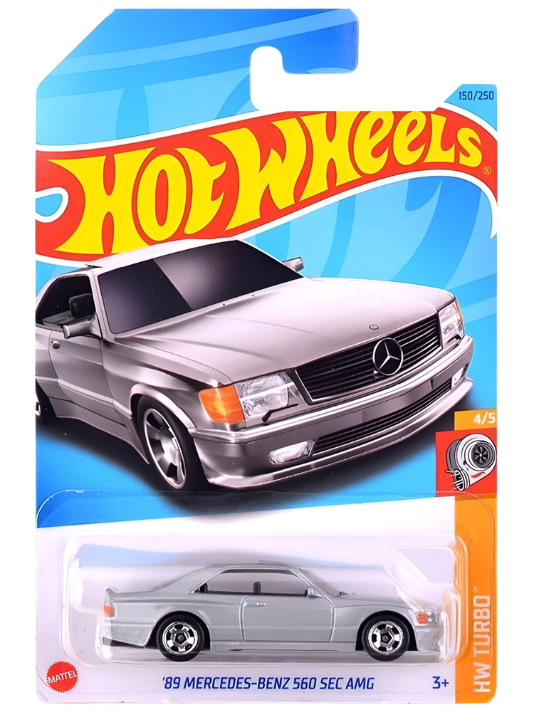 Машинка MERCEDES-BENZ 560 SEC AMG Hot Wheels купить на OZON по низкой ...