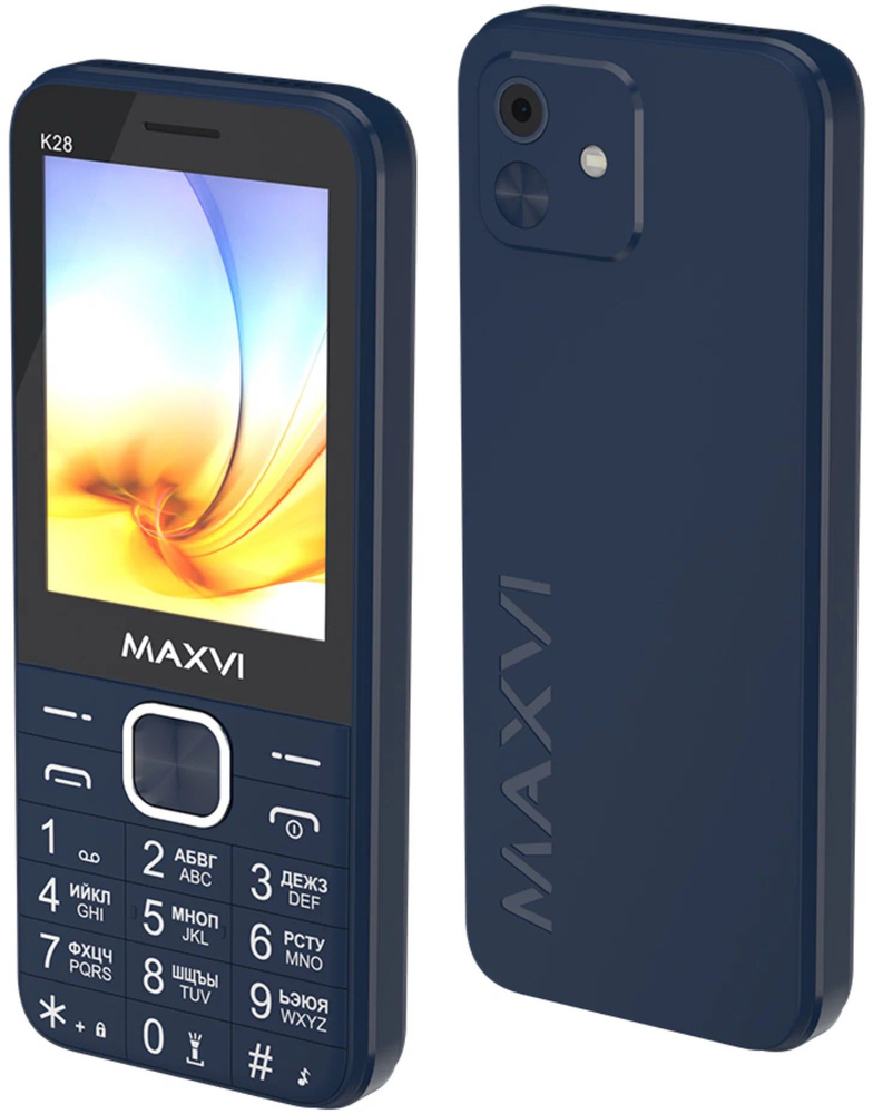 Сотовый телефон Maxvi K28 blue купить на OZON по низкой цене (2002185367)