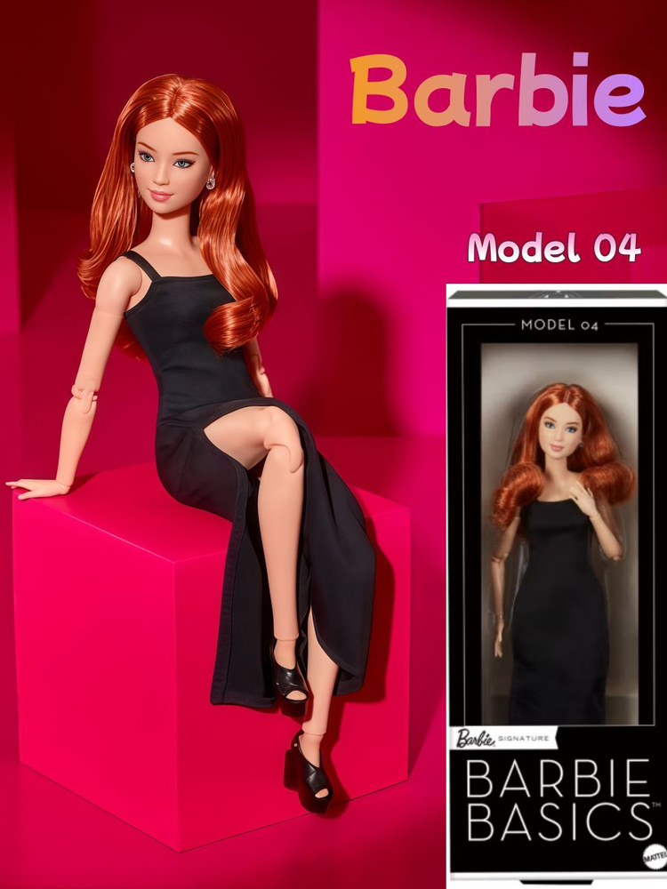 Mattel Barbie Basics Model 04 / кукла барби базовая модель 04, с рыжими ...