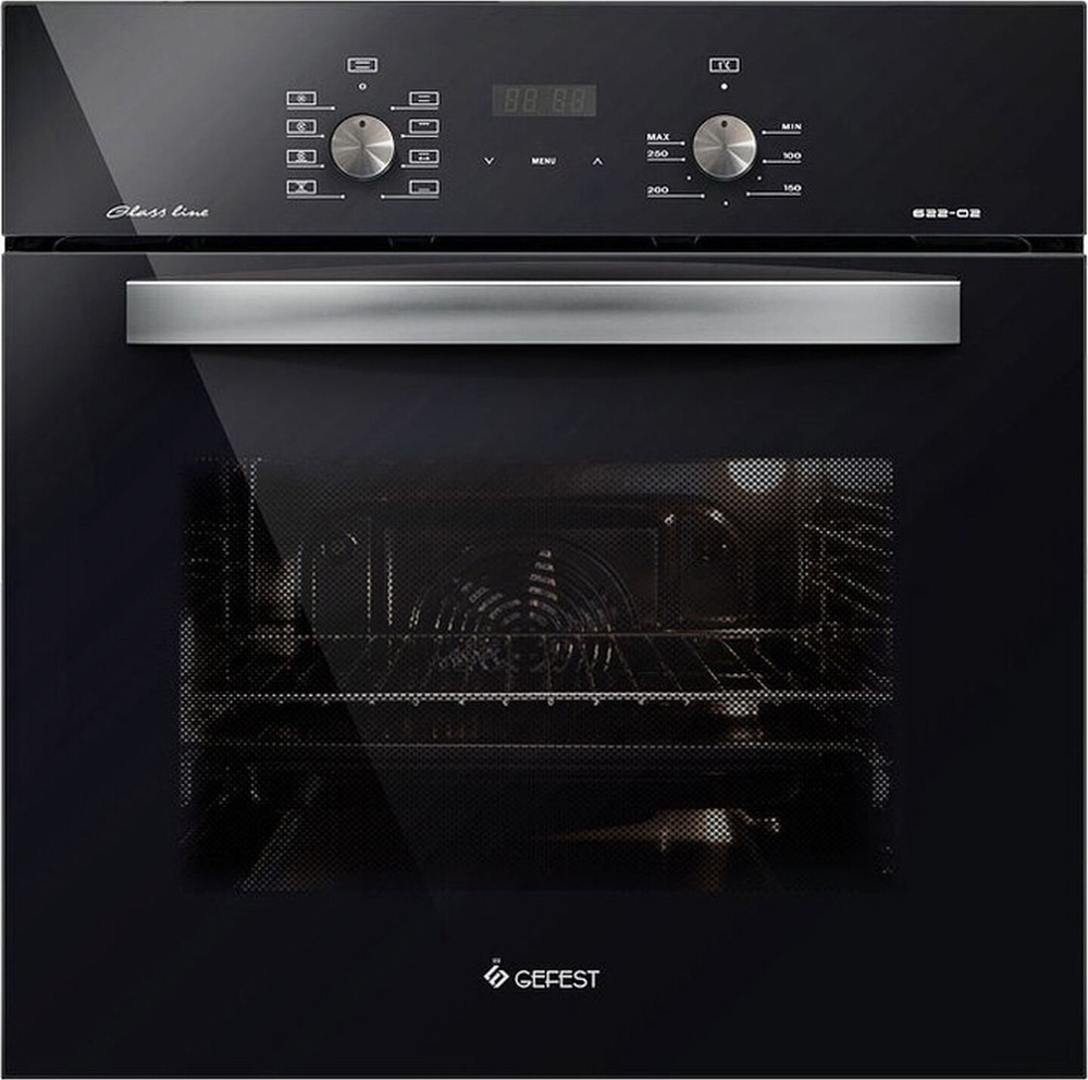 Электрический Духовой шкаф Gefest ЭДВ ДА 622-02 АМ, черный купить на OZON по низкой цене (358363036)