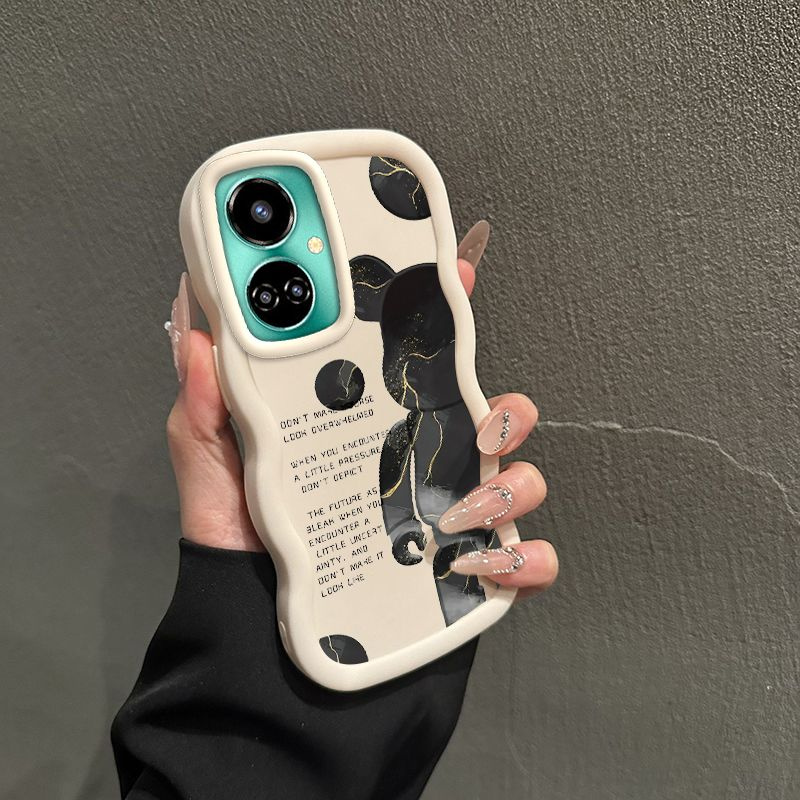 Чехол с карманом для Tecno Camon 19 / 19 Pro силиконовый, прозрачный ...