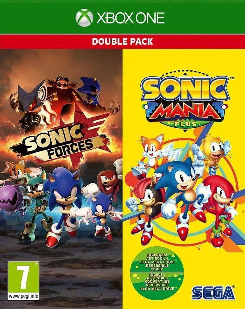 Игра Sonic Mania Plus + Sonic Forces Double Pack для Xbox One, Series X ...