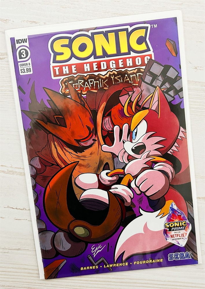 Sonic The Hedgehog: Scrapnik Island #3 купить на OZON по низкой цене ...