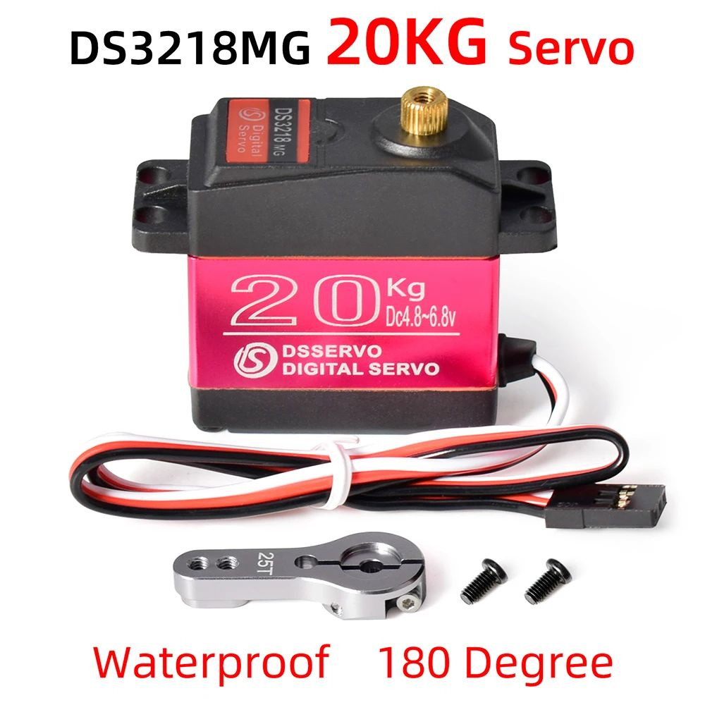 Dsservo водонепроницаемый RC сервопривод DS3218 20 кг DS3225 25 кг ...