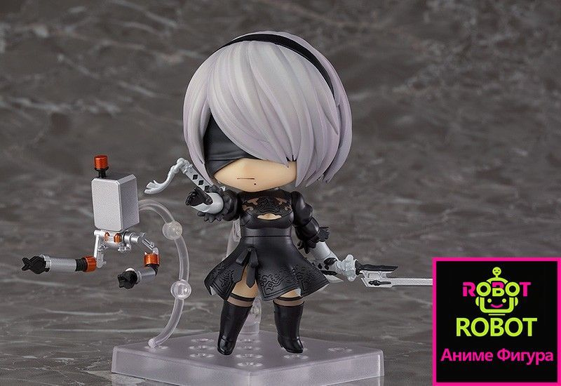 SQUARE ENIX аниме фигура/NENDOROID #1475 NieR: Automata 2B/ ROBOT ...