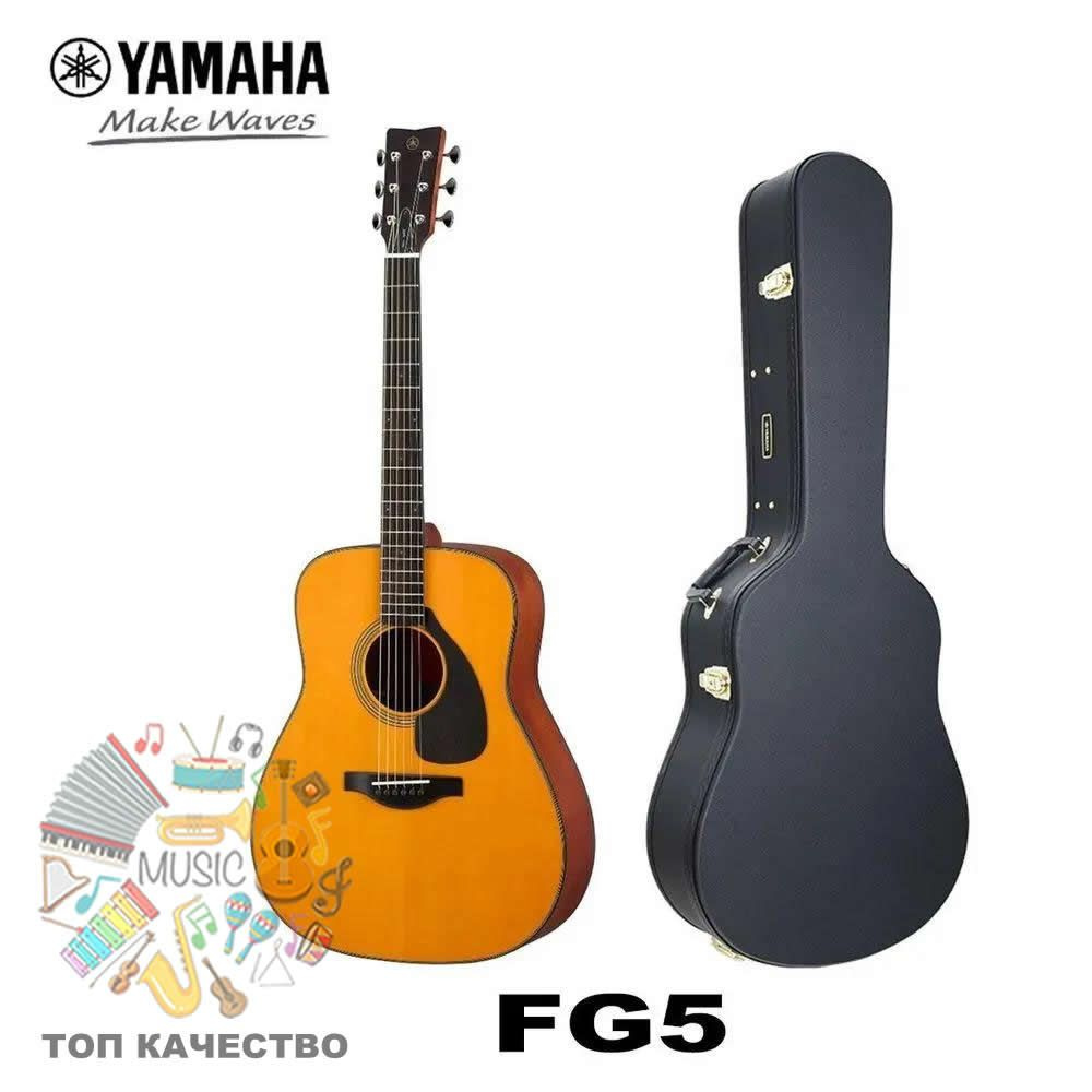Yamaha FG5 NT/ Акустическая гитара купить на OZON по низкой цене ...