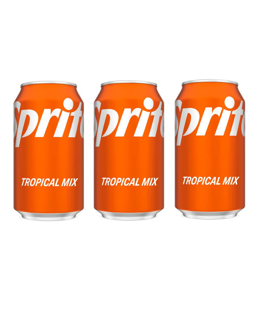 Напиток газированный Sprite Tropical Mix, 355 мл х 3 шт купить на OZON ...