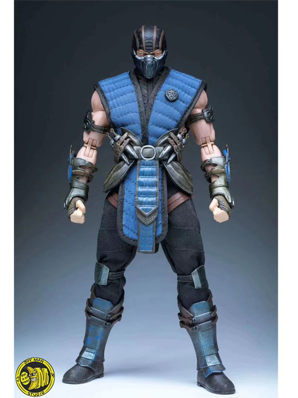 JM toys ZK001 1/12 Ninja Sub Zero Saibot Подвижная статуя купить на ...