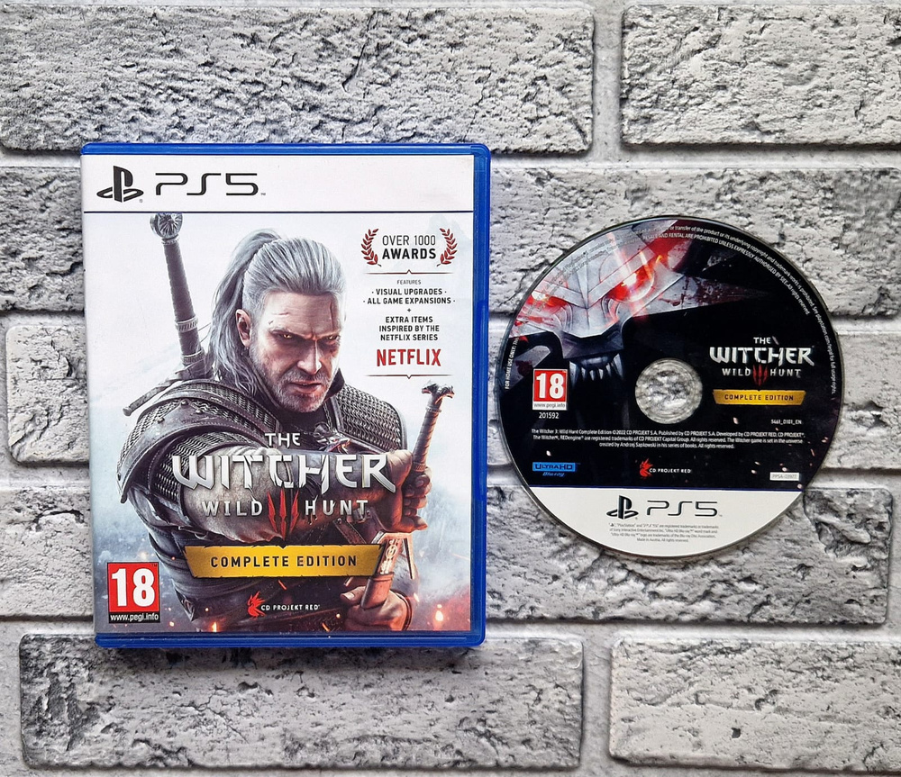 Игра PS5 Witcher 3 : Wild Hunt Complete Edition (Ведьмак 3: Дикая Охота Полное Издание) купить ...