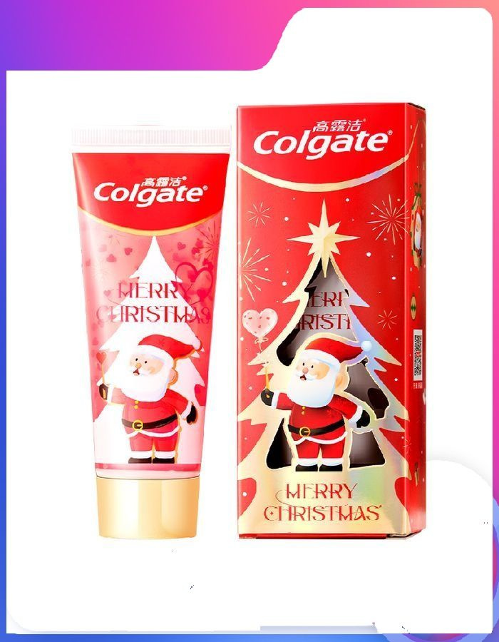 Colgate Christmas Couple Shining Mint Зубная паста 95г (Свежее дыхание ...