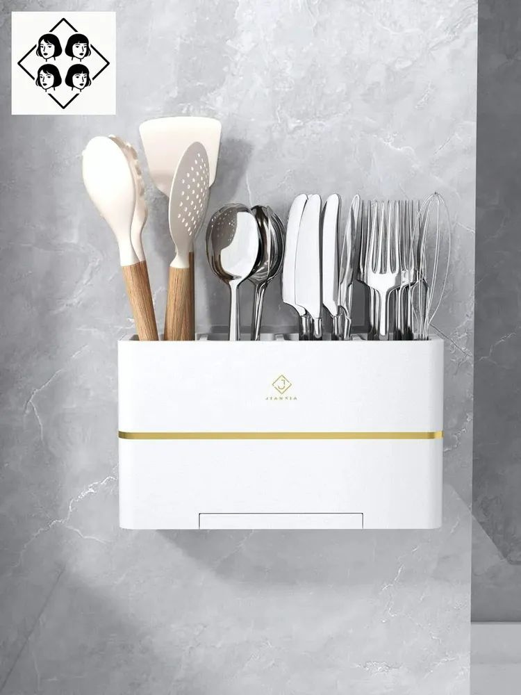 Подставка для столовых приборов , 25 см х 8 см х 15 см купить c доставкой на OZON по низкой цене ...