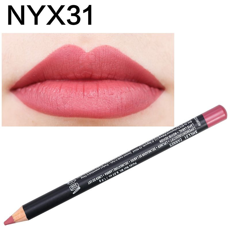NYX Professional Makeup Suede Matte Lip Liner Карандаш для губ, оттенок ...