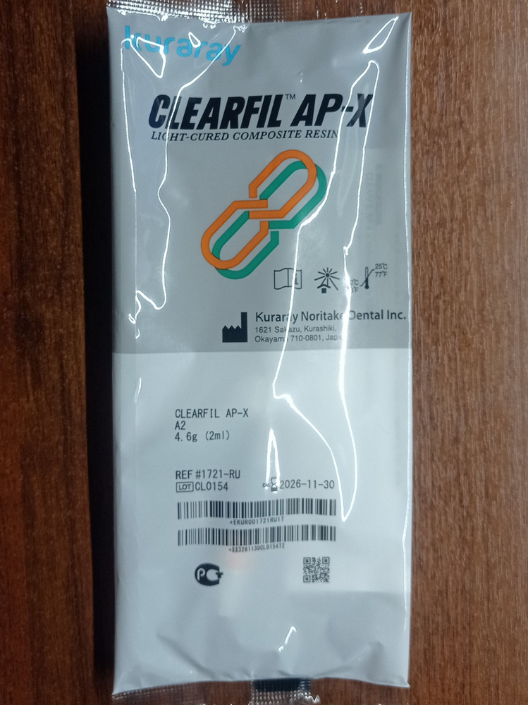 CLEARFIL AP-X - Клеарфил цвет А2, (шприц 4,6гр.) 721-RU (Kuraray) купить на OZON по низкой цене ...