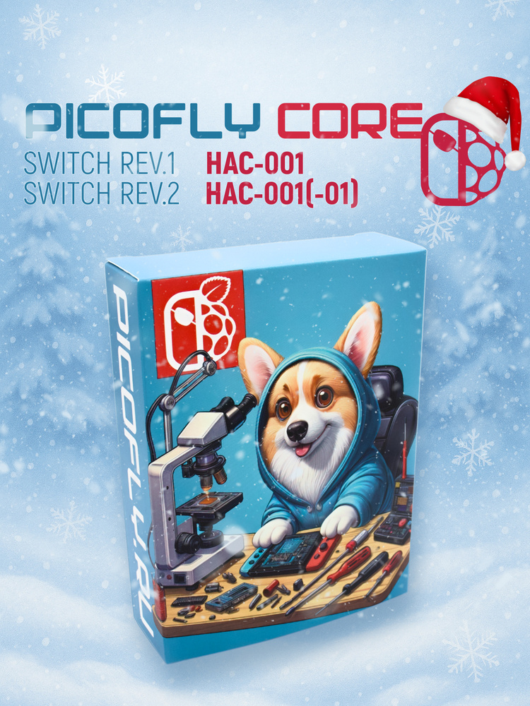 PicoFLY модуль Switch Rev.1 HAC-001, Rev.2 HAC-001(-01) - RP2040 купить ...