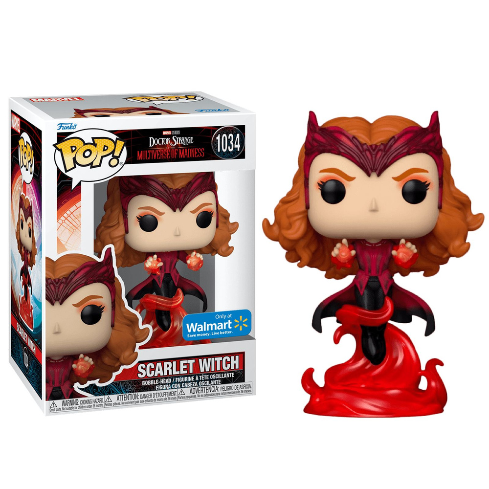Фигурка Funko Pop! Marvel Avengers: Scarlet Witch Floating (Стикер ...