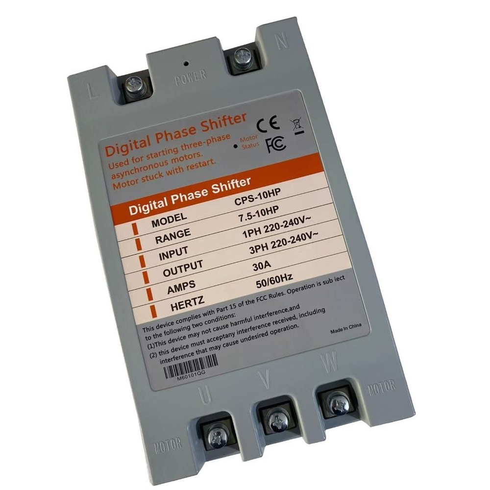 Однофазный преобразователь в трехфазный 15А, - 10HP купить на OZON по низкой цене (3131471237)