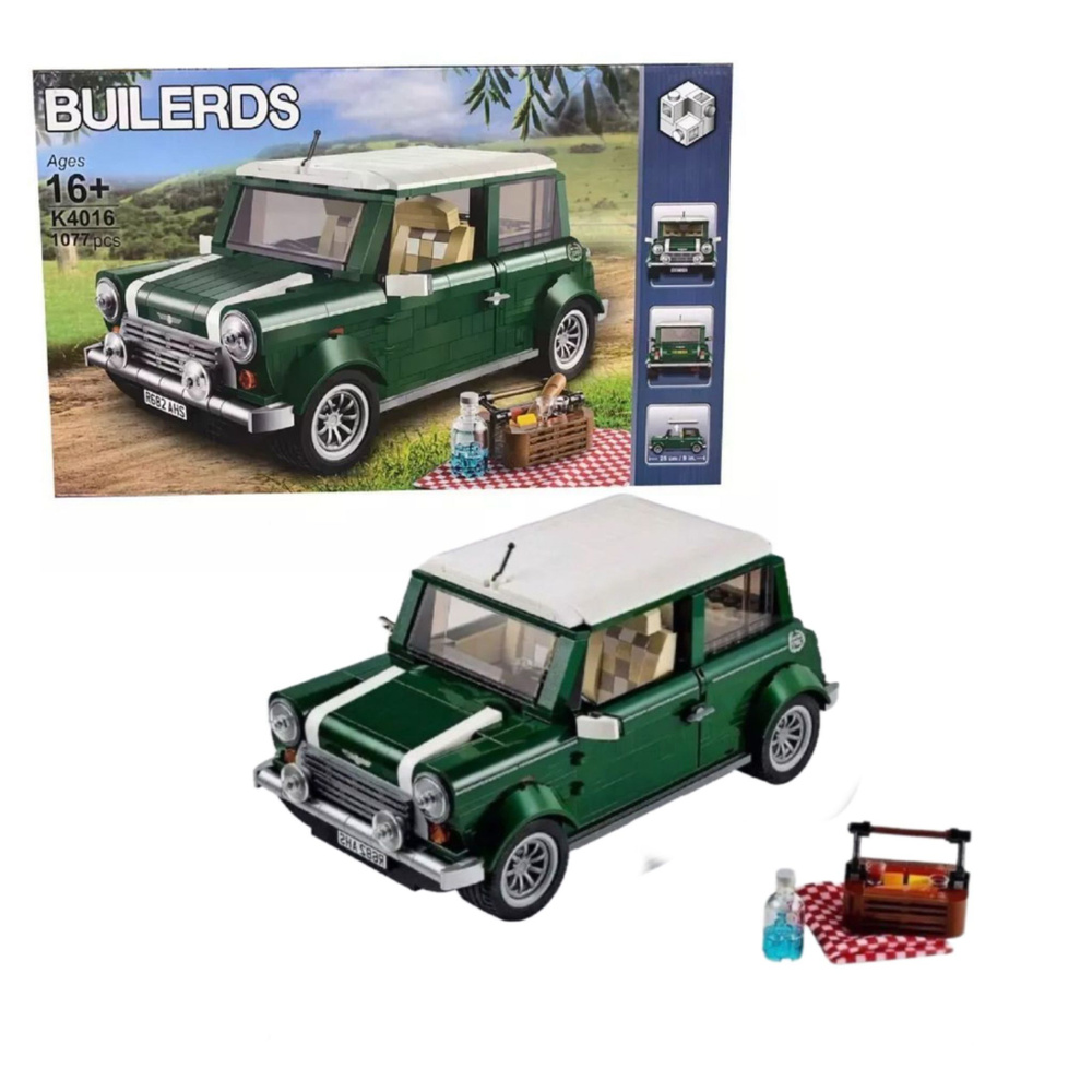 Конструктор Mini Cooper 1106 дет. купить на OZON по низкой цене ...