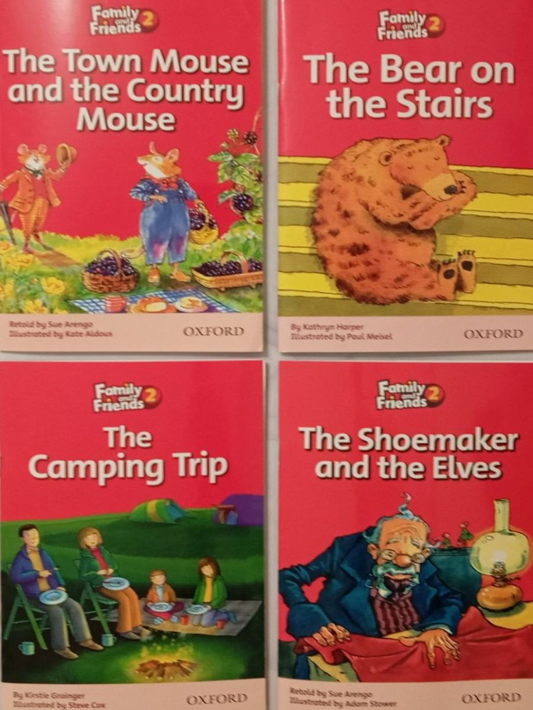 Family and Friends Readers 2, Комплект 4 в 1: The Town Mouse and the ...