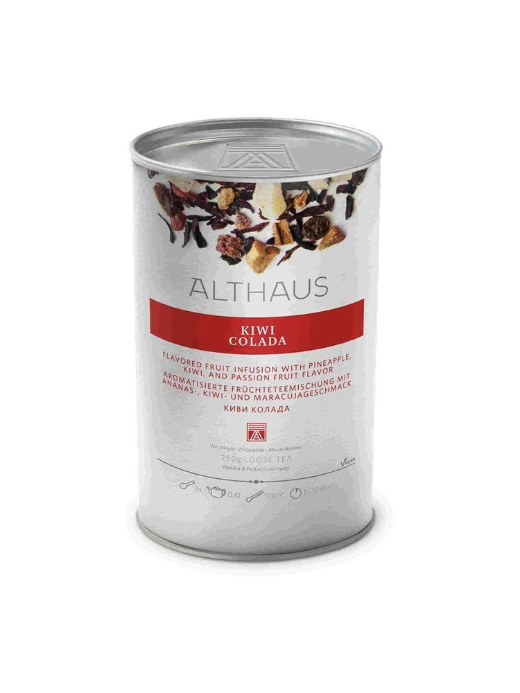 Althaus Kiwi Colada, фруктовый чай, 250 гр (Банка) купить на OZON по ...