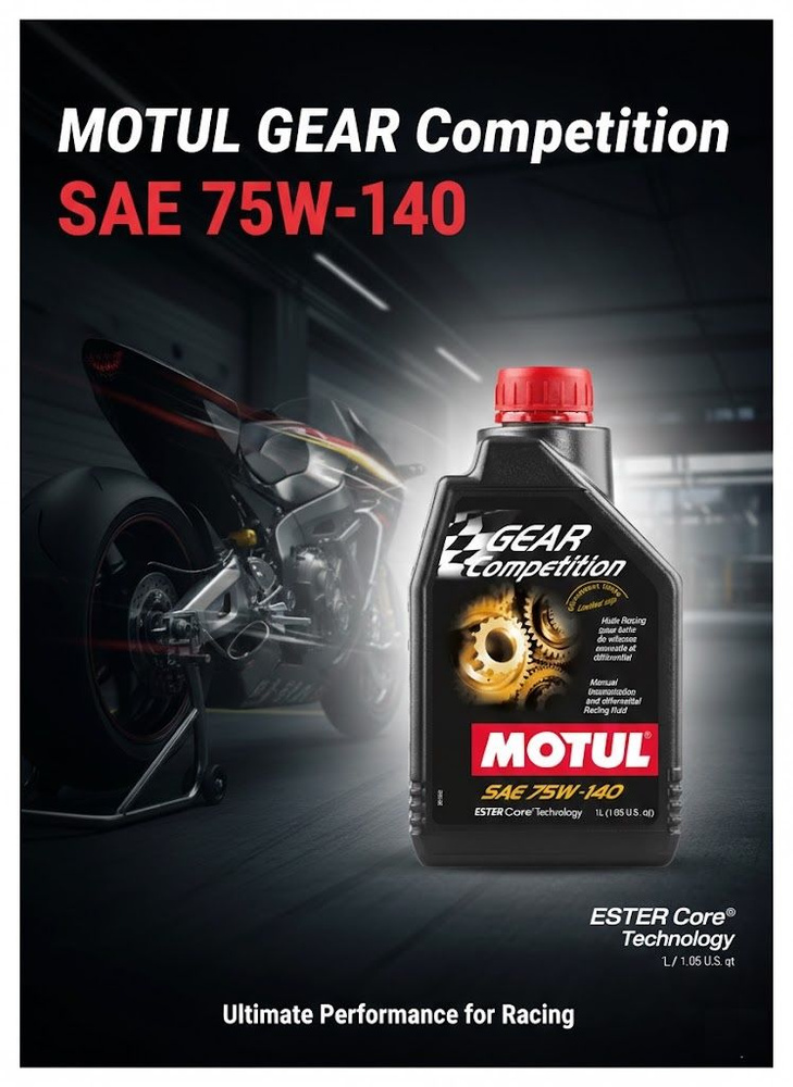 MOTUL Масло трансмиссионное, 1 л, 1 шт. купить на OZON по низкой цене ...