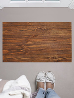 Коврикпридверный JoyArty дерево, птицы, цветы, ветки, деревья, трава, ствол, крона, природа ...