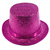 Высокая шляпа из дождевого шелка, Джазовая Шляпа Lincoln Magician, Цилиндр-Розово-красный ...