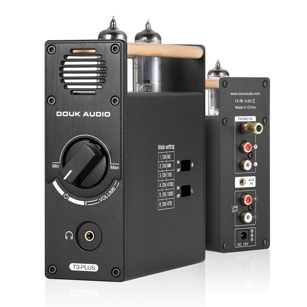 Douk Audio T3 Plus Мини-6A2 ламповый мм/MC фонокорректор для ...