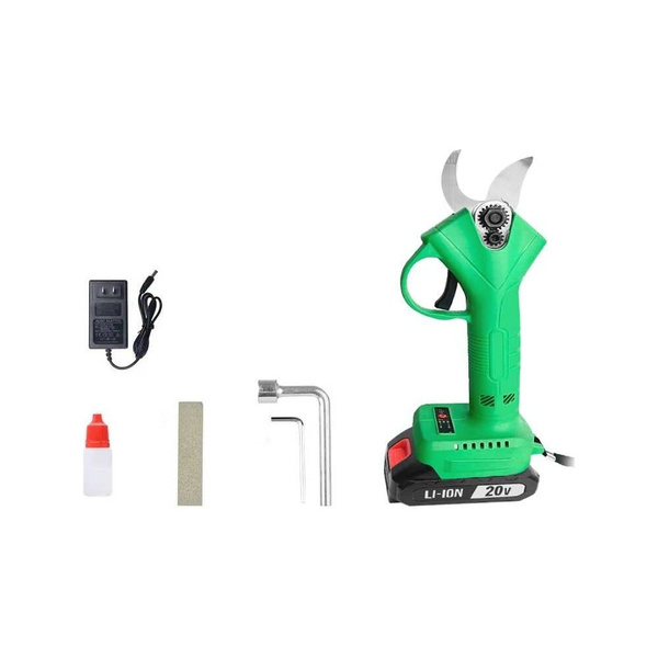 Секатор аккумуляторный GreenNer 20 (20В, 2,0Ач Li-ion аккум. 1шт., зу) 082-1857 купить на OZON ...