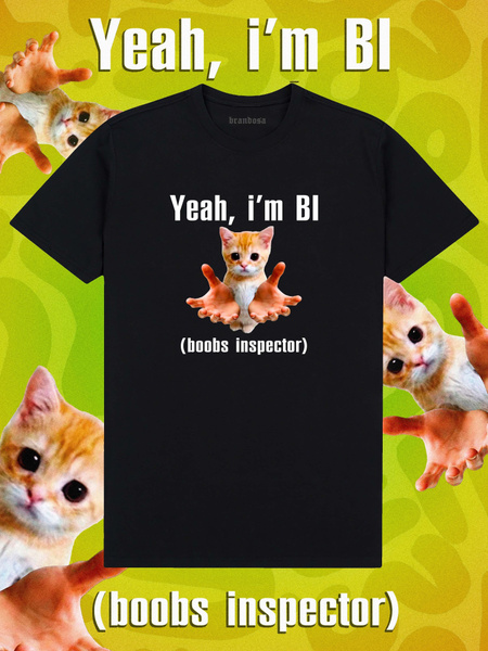 Футболка Женский, Мужской CHAOPAI черный Короткий, размер 50 Хлопок Надписи прямой Повседневный ...