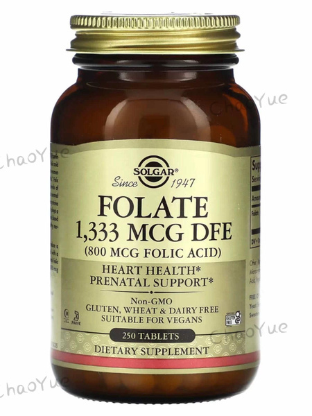 Folate Фолат Метафолин (Folic Acid) 1333 мкг 250 таб(Это не активная ...