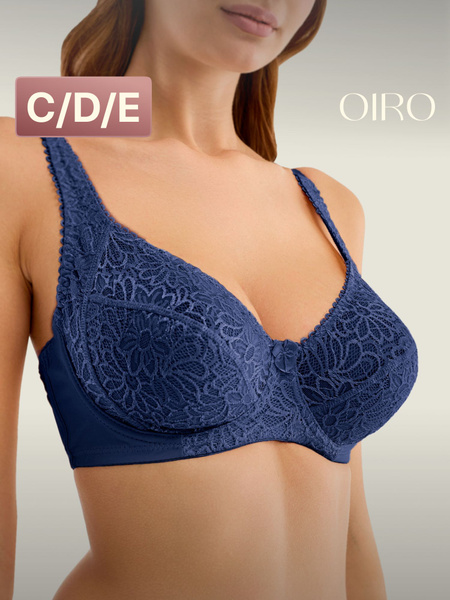 Бюстгальтер Женский OIRO мягкая чашка на каркасе, на косточках, размер 80C капучино ...