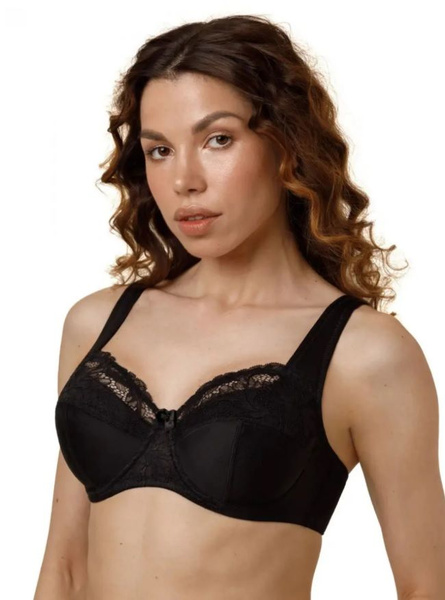 Бюстгальтер Женский LENGY, размер 75D черный Полиамид Россия купить c доставкой на OZON по ...