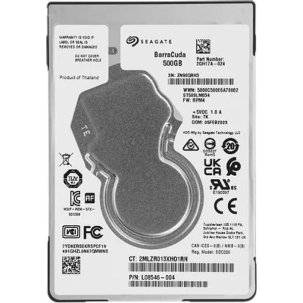 Seagate Жесткий диск 500Gb Barracuda Pro ST500LM034 HDD 500 ГБ ...
