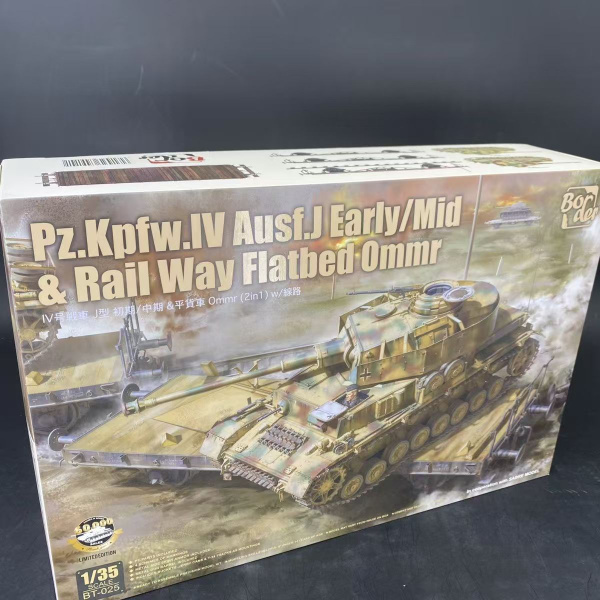 Border Model BT-025 1/35 Немецкий Pz.Kpfw.IV Ausf.J Ранняя/средняя ...